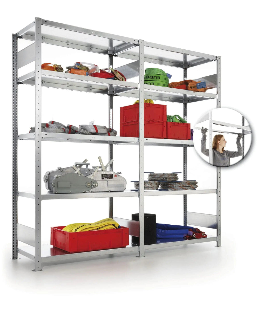 META CLIP Steckregal: Vielseitige Einsatzmöglichkeiten für Lager ...